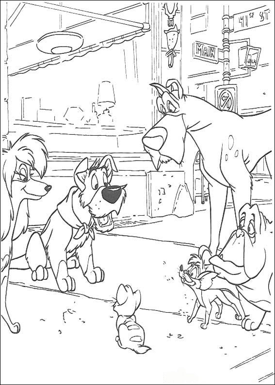 Oliver & Company: Coloring Pages & Books - 100% FREE and printable! Oliver & Company: Coloring Pages & Books - 100% FREE and printable!