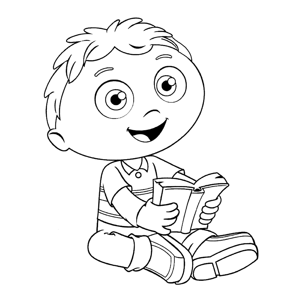 Super Why Coloring Pages Books 100 FREE And Printable 